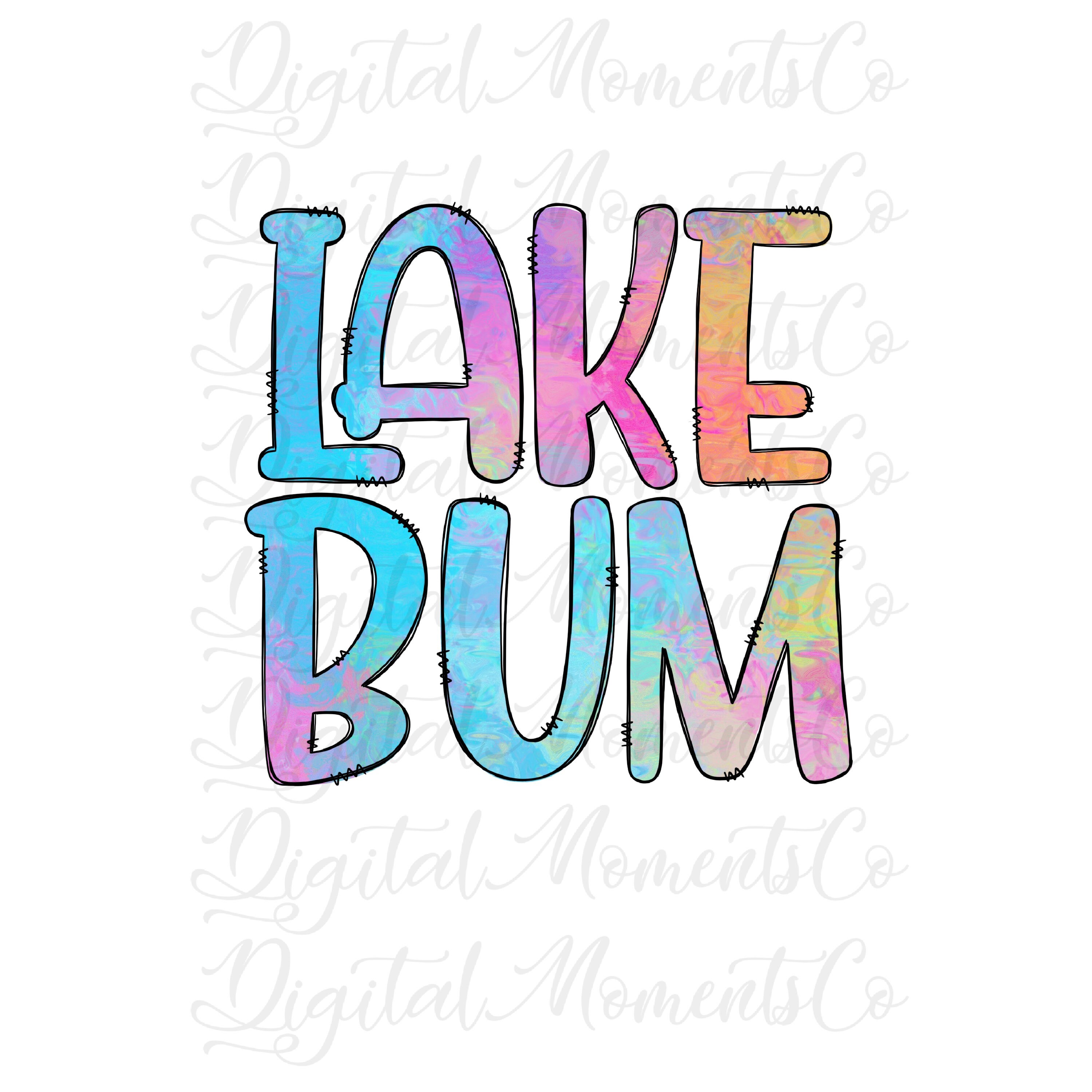 Lake Bum, Watercolor, PNG, Sublimation, Digital Download - Etsy