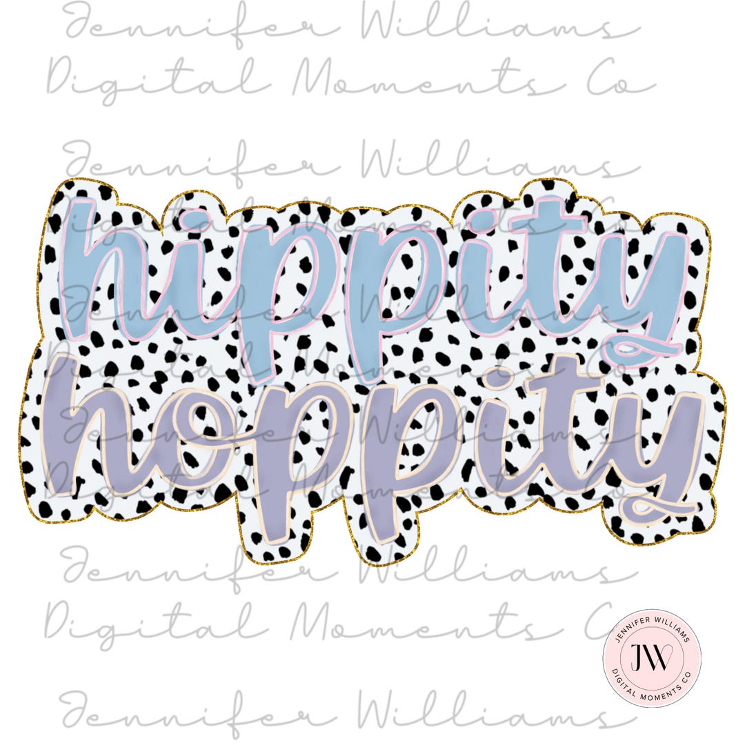 Hippity Hoppity, Easter, PNG, Digital Download, Sublimation, DTG - Etsy