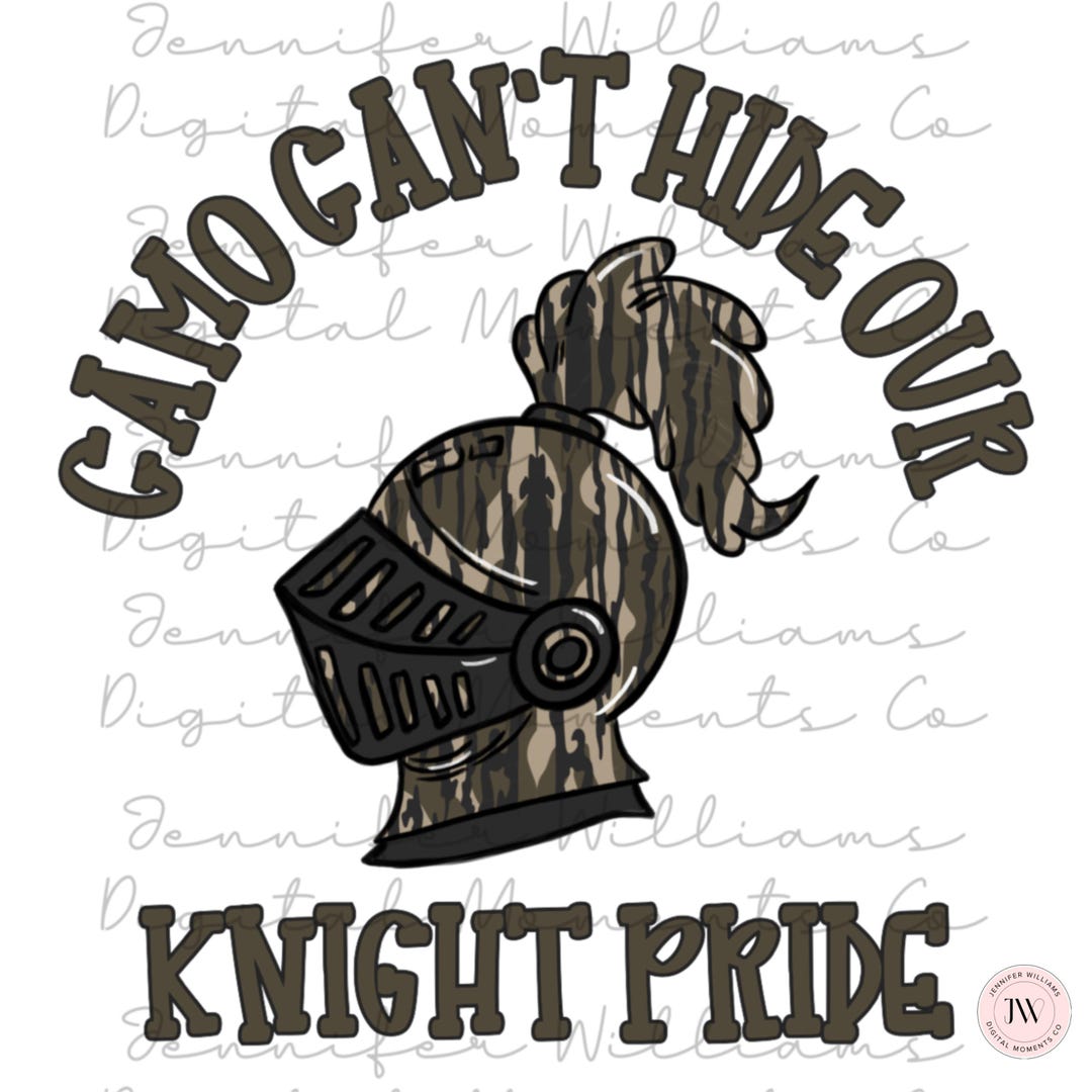 Knights, Camo, Mascot, Sublimation, PNG, DTG, Digital Download - Etsy