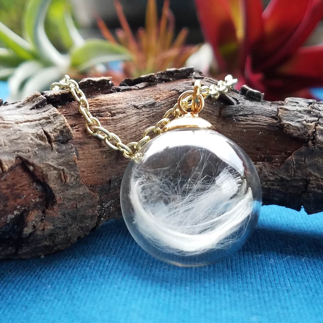 Milkweed Native Plant Pendant - Globe Plant Necklace -botanical Jewelry ...