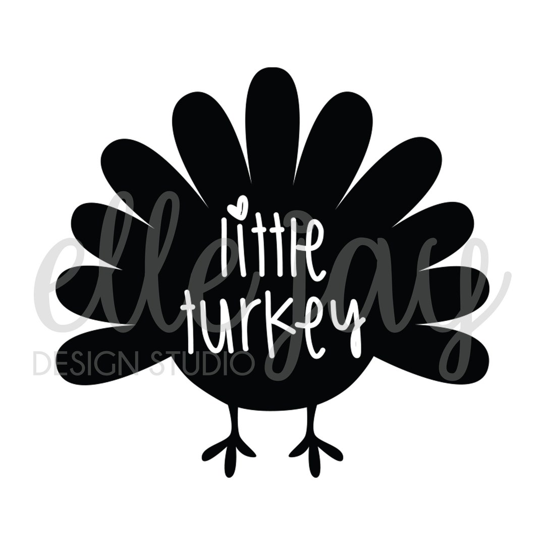 Pequeño Pavo Vector SVG / DXF / PDF - Etsy México