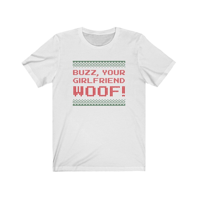 Home Alone Buzz Your Girlfriend Woof Short Sleeve Tee | Etsy