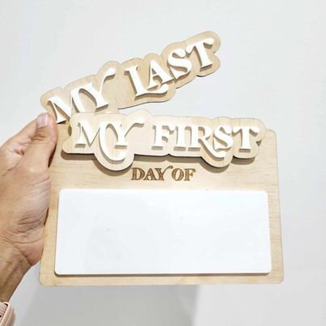 My First Day Board, Back to School Sign, My Last Day, Back to School ...