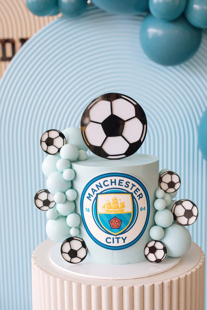 Soccer Ball Cake Topper Football Cake Topper - Etsy