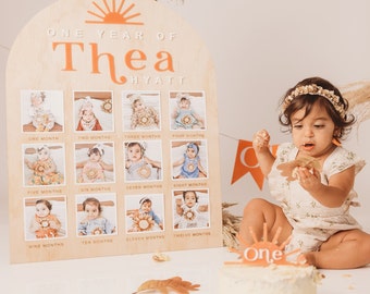 Personalised Wooden Arch Milestone Board Milestone Display - Etsy