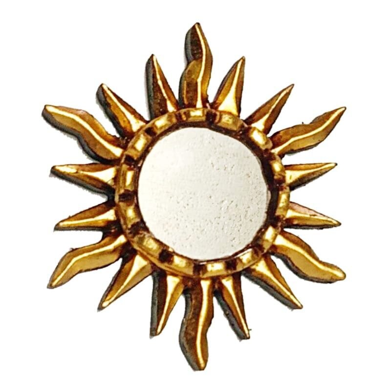 Round Decorative Mirror FLASH SOLAR CUZCO Interior - Etsy