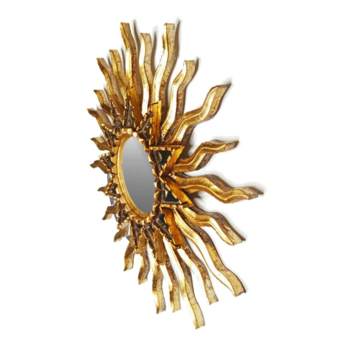 Decorative Mirror-peruvian Mirror SUNBURST STAR Diameter - Etsy