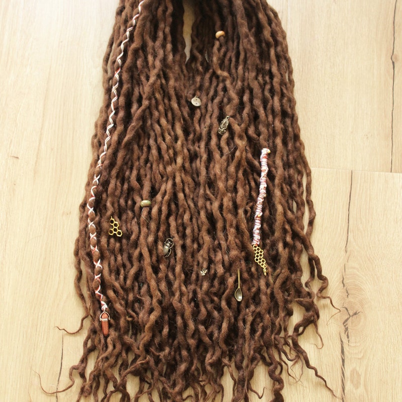 Wool Dreadlock Extensions - Etsy