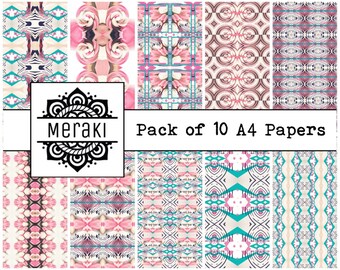 Patterned cardstock | Etsy