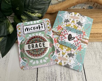 Personalised Christmas Pin Badge, Candy Cane, Button Badge, Work Staff ...