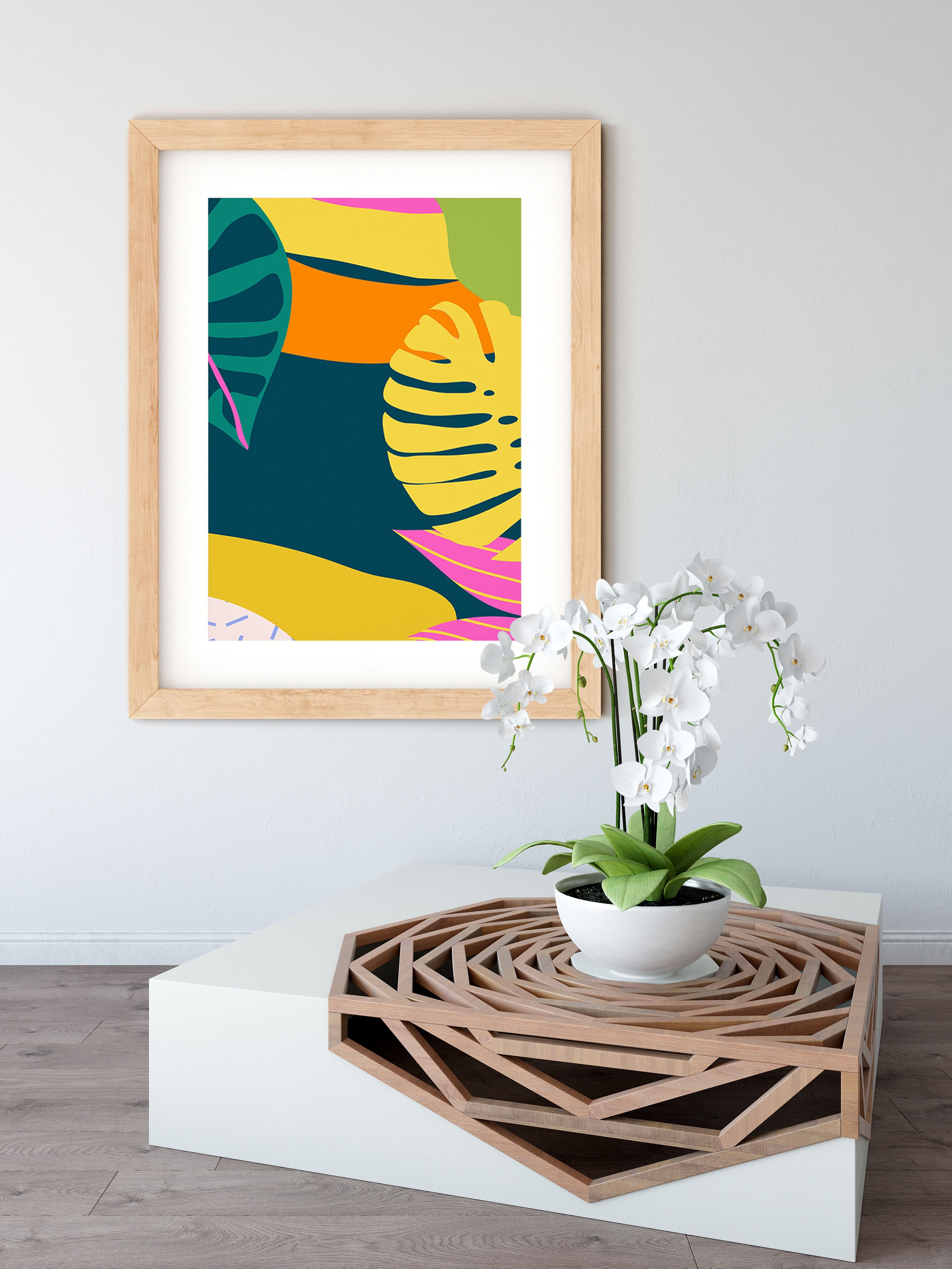 Bright Art Prints Set of 3 Bright Wall Art Nature Art - Etsy