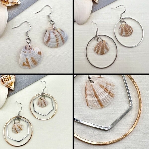 Clam Shell Jewelry - Etsy