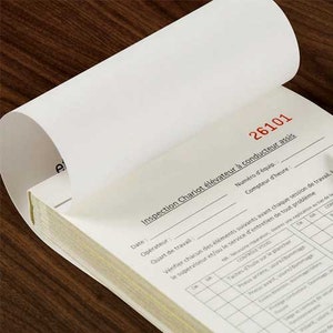 3 Part Ncr Custom Sales Receipt Book Full Color 5.5 X 8.5 50 - Etsy