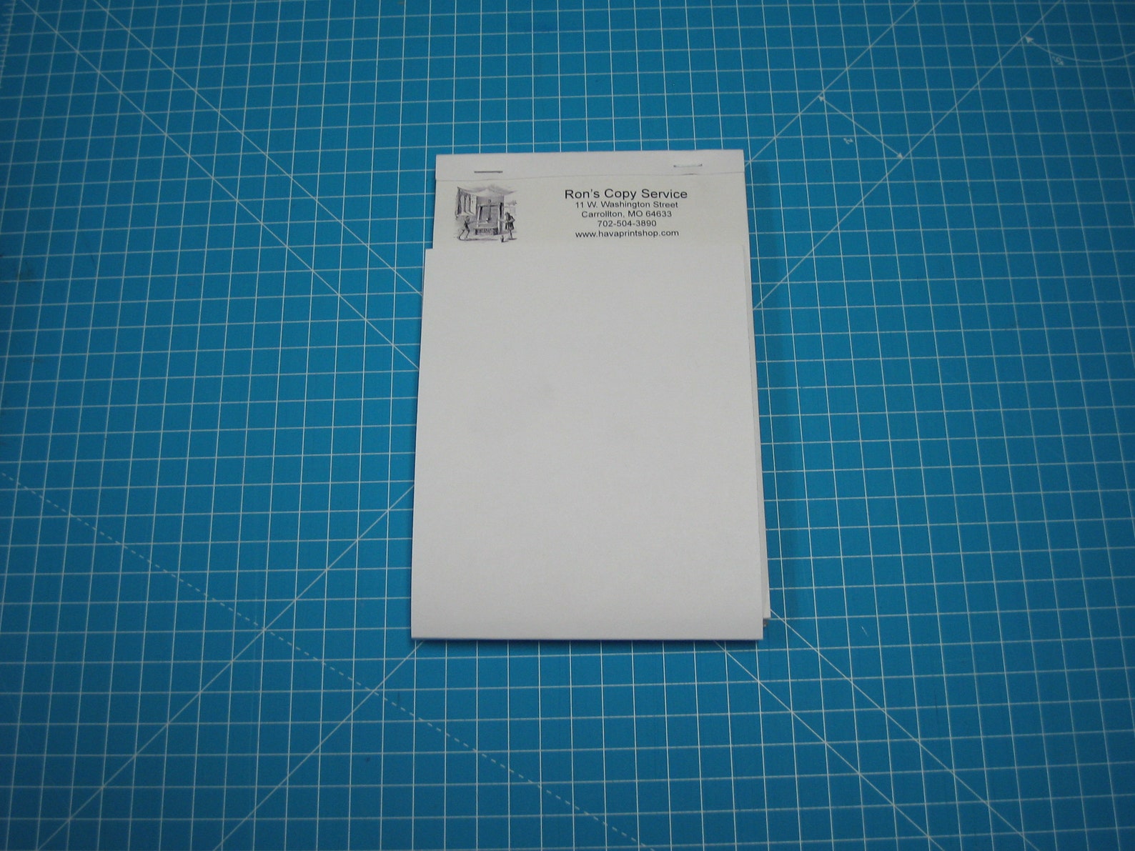2 Part Ncr Carbonless Custom Sales Receipt Book Full Color 5.5 X 8.5 ...