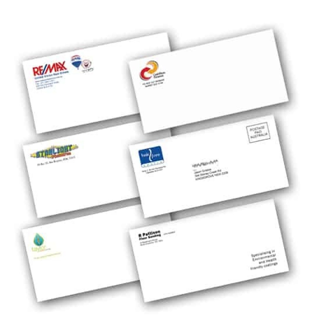 No. 10 Custom Business Envelopes Full Color Printing 500 Personalized ...