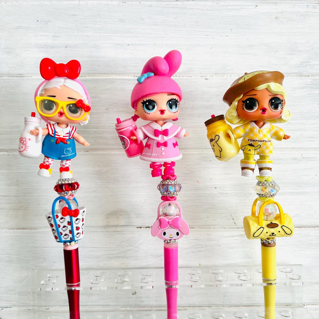 HK and Friends Pen, Melody Pen, FREE Refil Ink, Customized Fancy Beaded ...