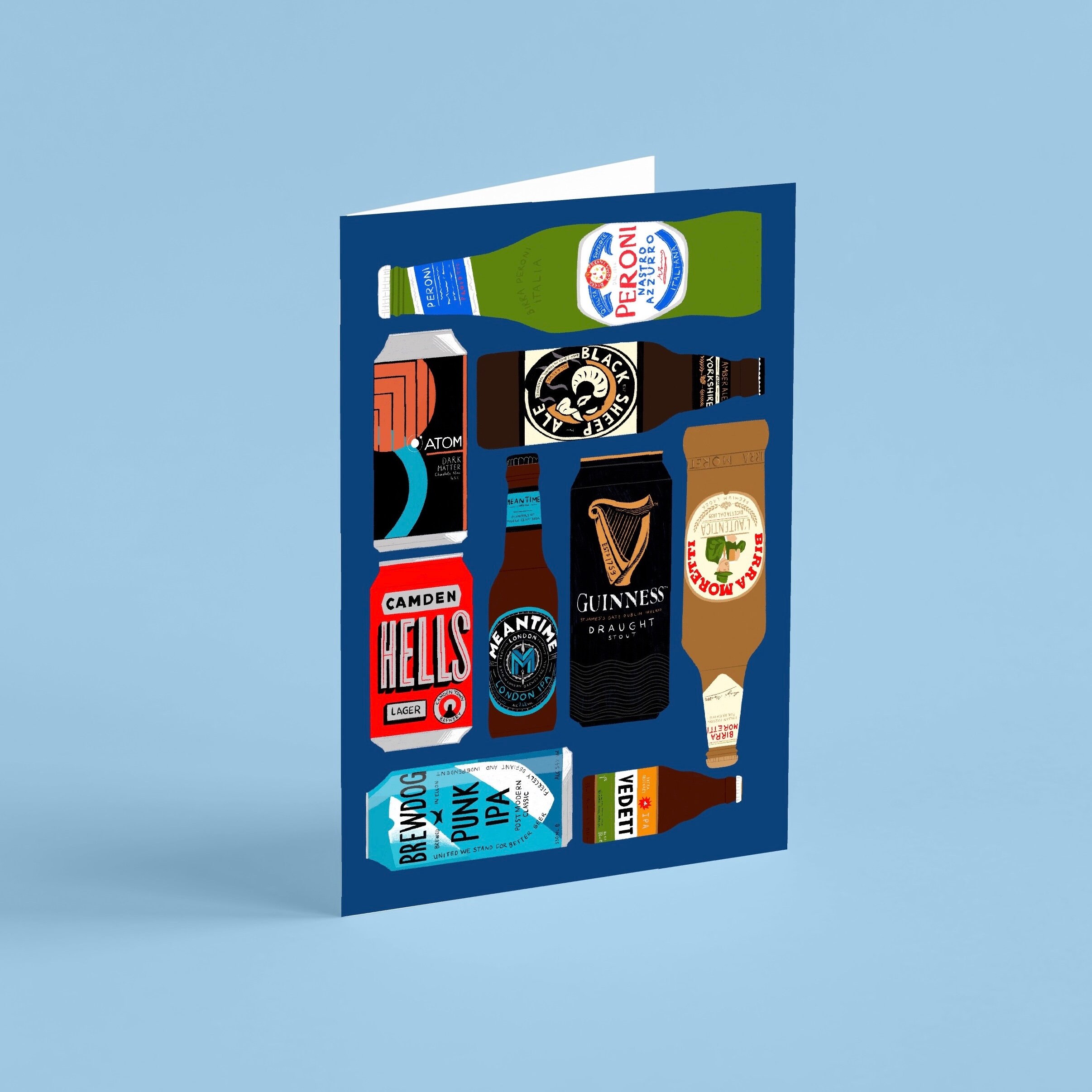 Beer Fathers Day Card, Beer Birthday Card, Fathers Day Card, Craft Beer ...