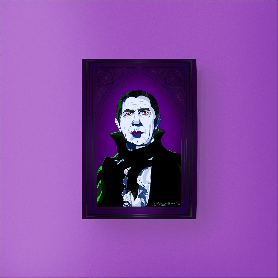 Dracula Card, Goth Card, Funny Love Card, I Love You Card, Anniversary ...