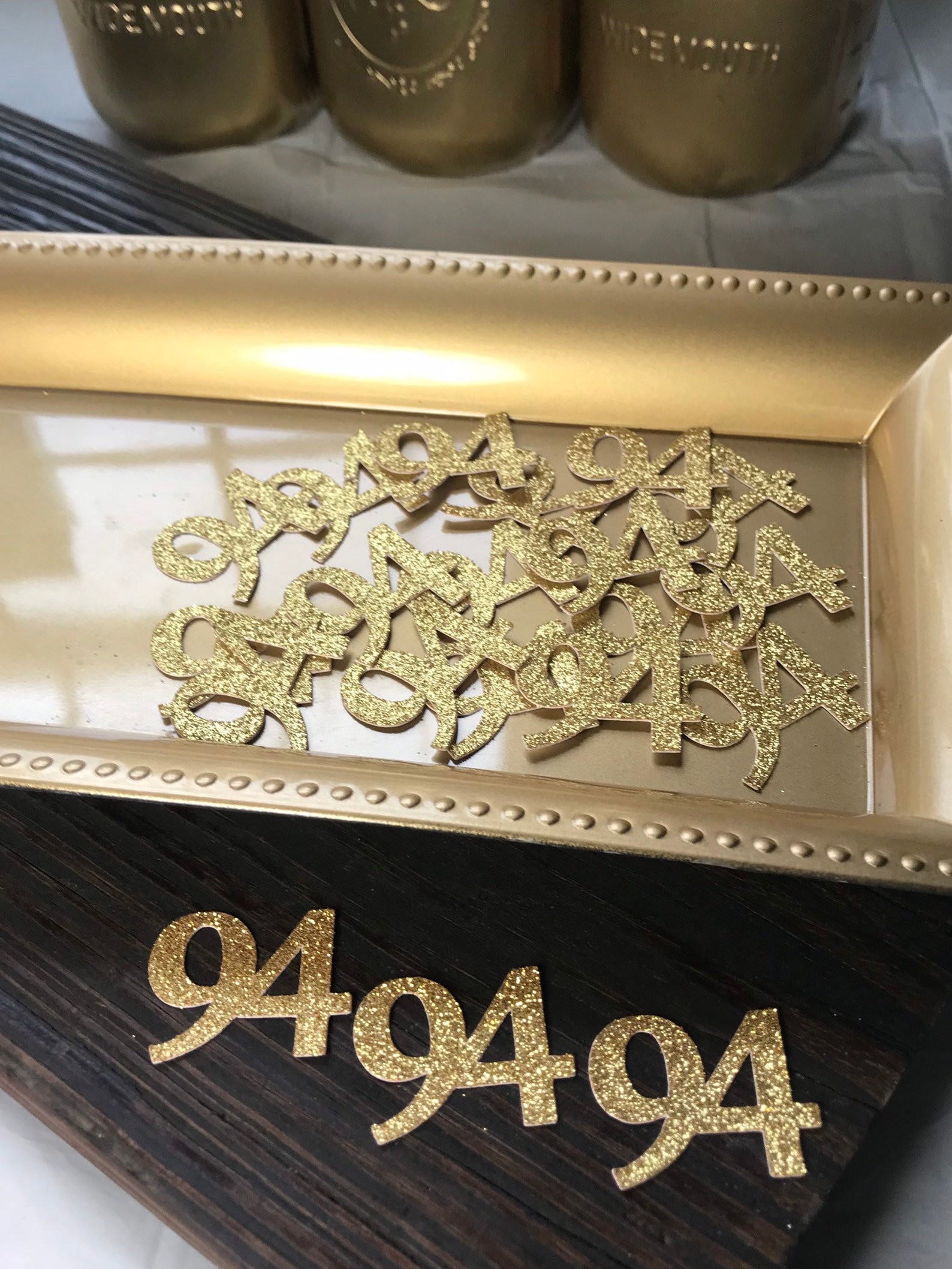94th Birthday Confetti/ 94th Birthday Party Decorations/age | Etsy
