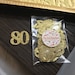 80th Birthday Confetti/ 80th Birthday Party Decorations/age Confetti ...