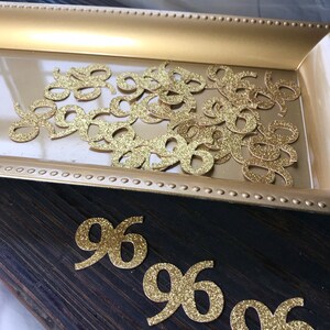 96th Birthday Confetti/ 96th Birthday Party Decorations/age Confetti ...
