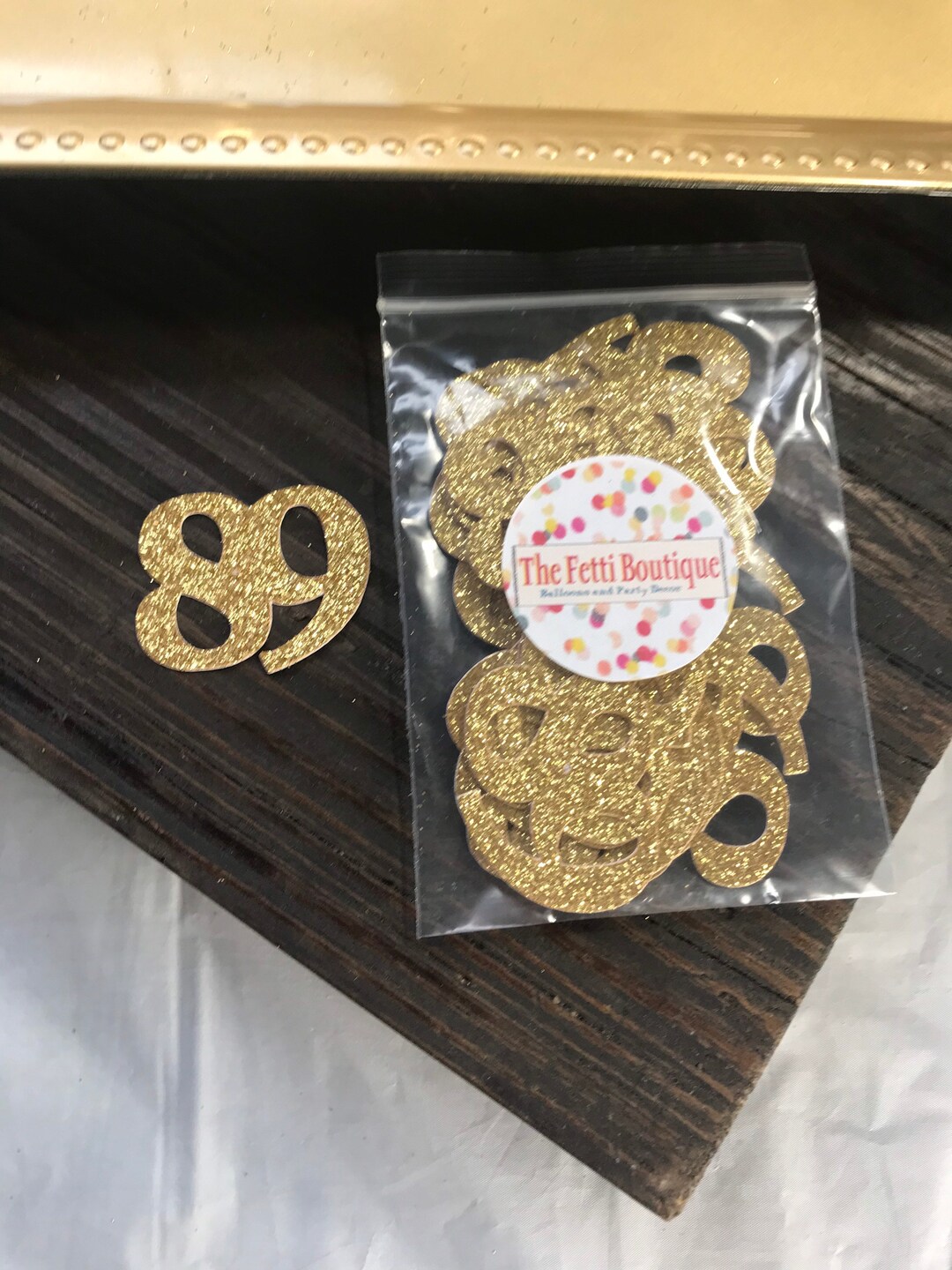 89th Birthday Confetti/ 89th Birthday Party Decorations/age Confetti ...