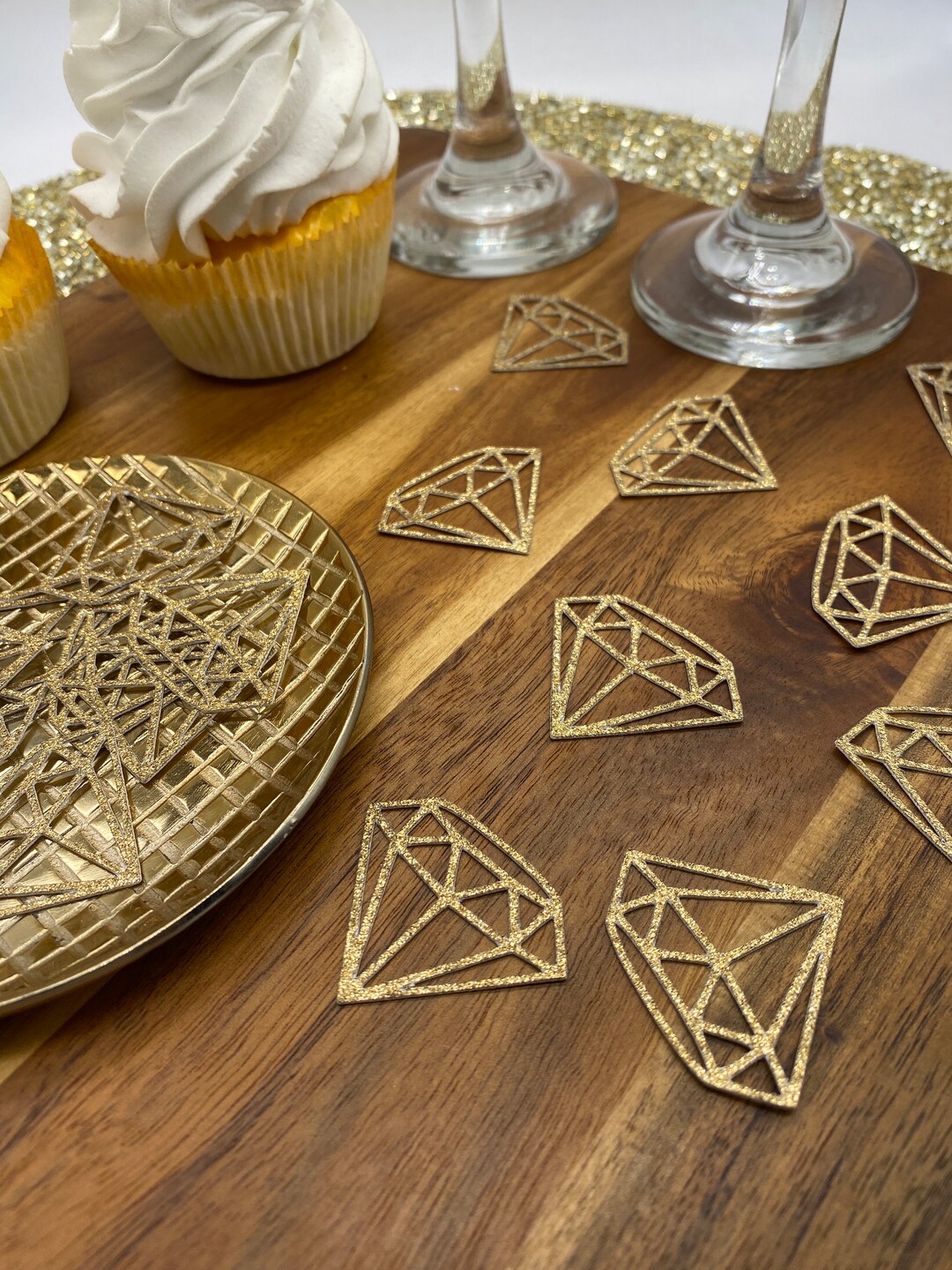 Diamond Confetti/bridal Shower Decorations/ Engagement Party ...