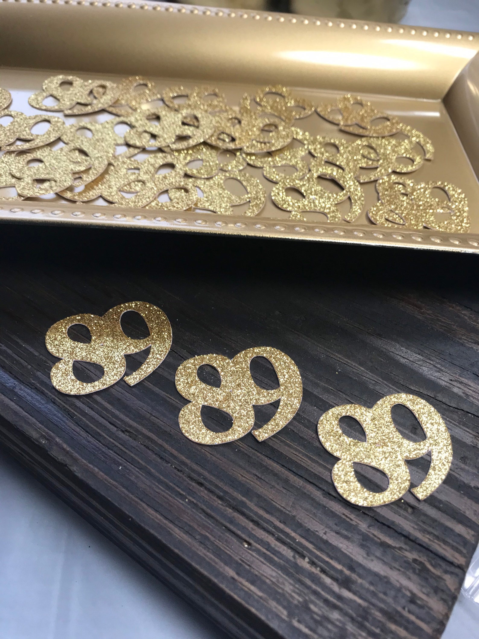 89th Birthday Confetti/ 89th Birthday Party Decorations/age | Etsy