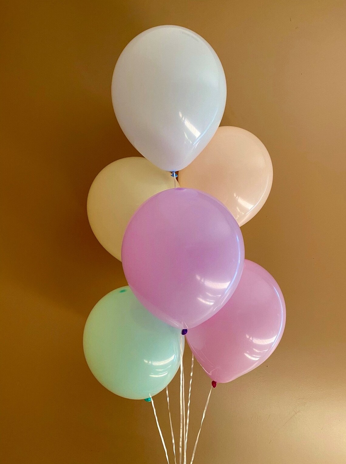 Pastel Balloons Pastel Birthday Decorations Pastel Rainbow - Etsy