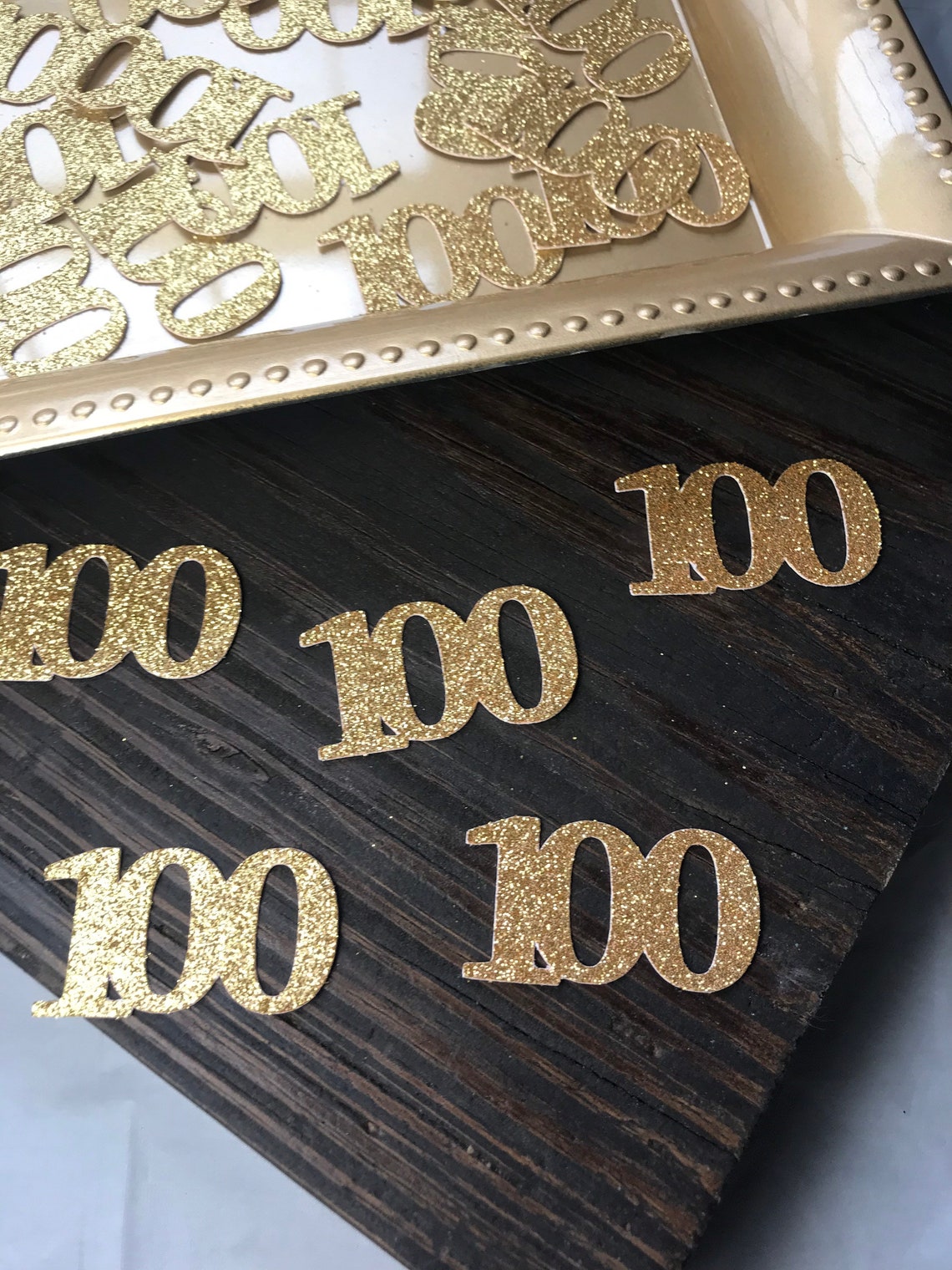 100th Birthday Confetti/ 100th Birthday Party Decorations/age | Etsy
