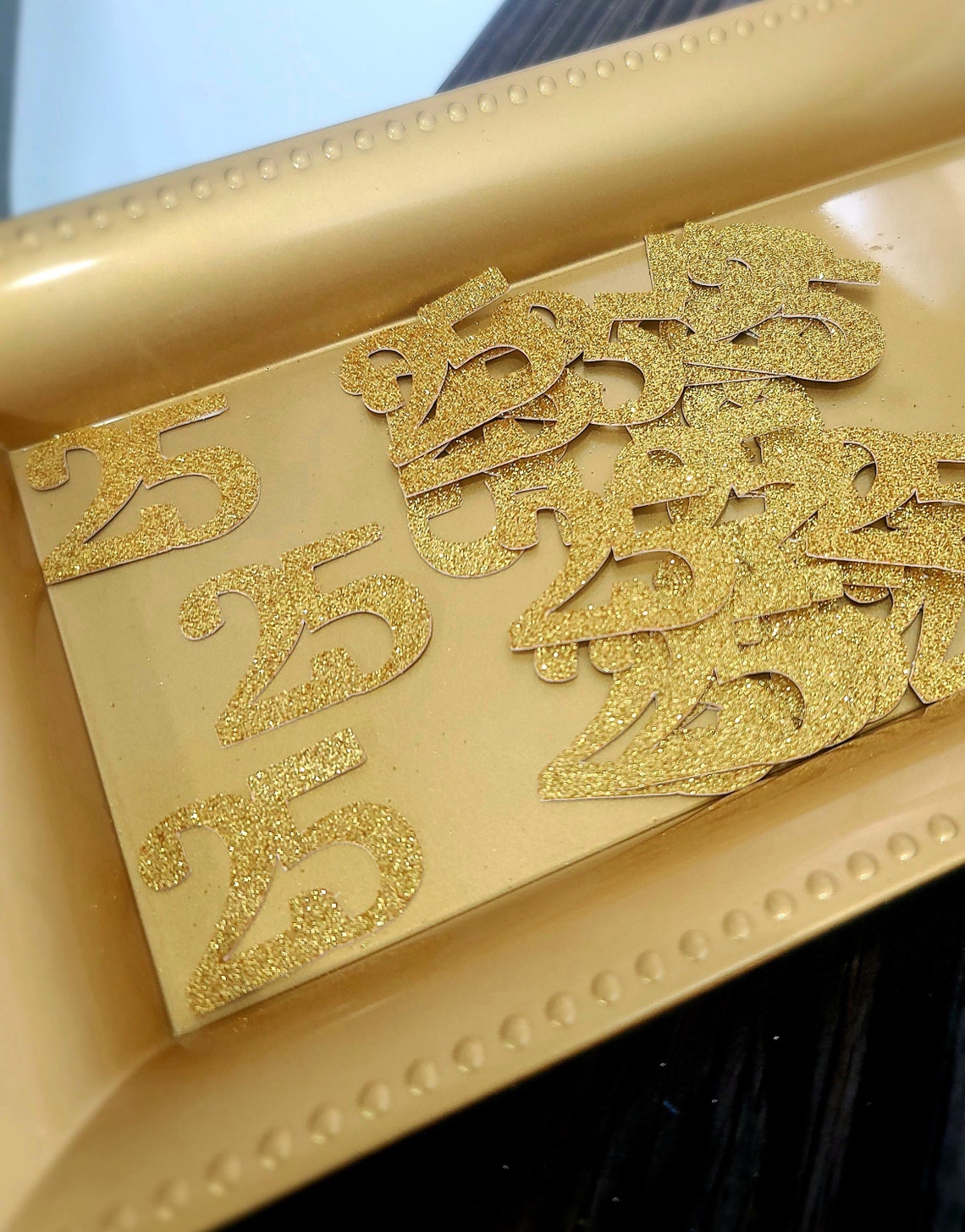25th Birthday Confetti/ 25th Birthday Decorations/age - Etsy
