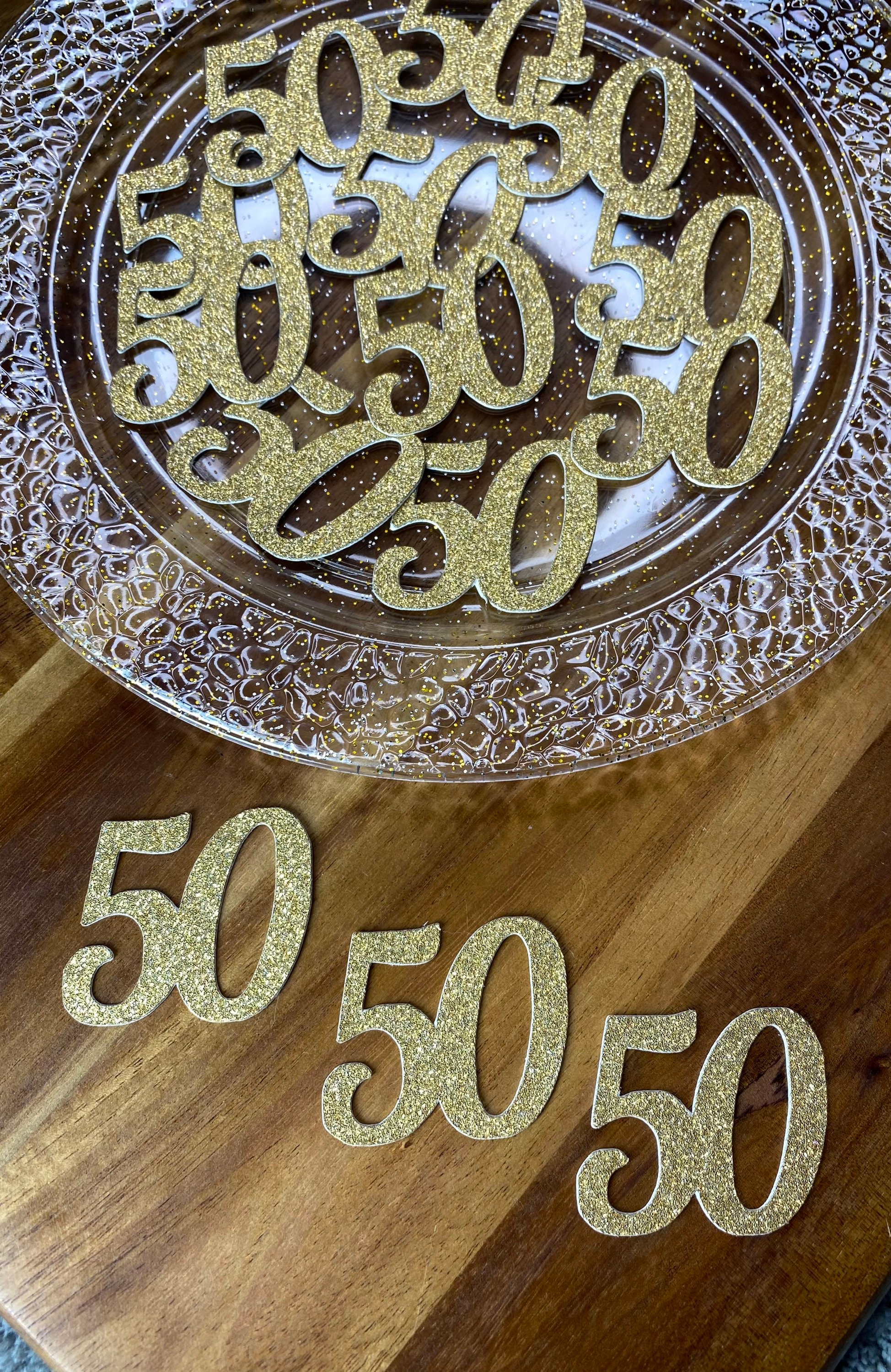 50th Birthday Confetti/ 50th Birthday Party Decorations/age - Etsy