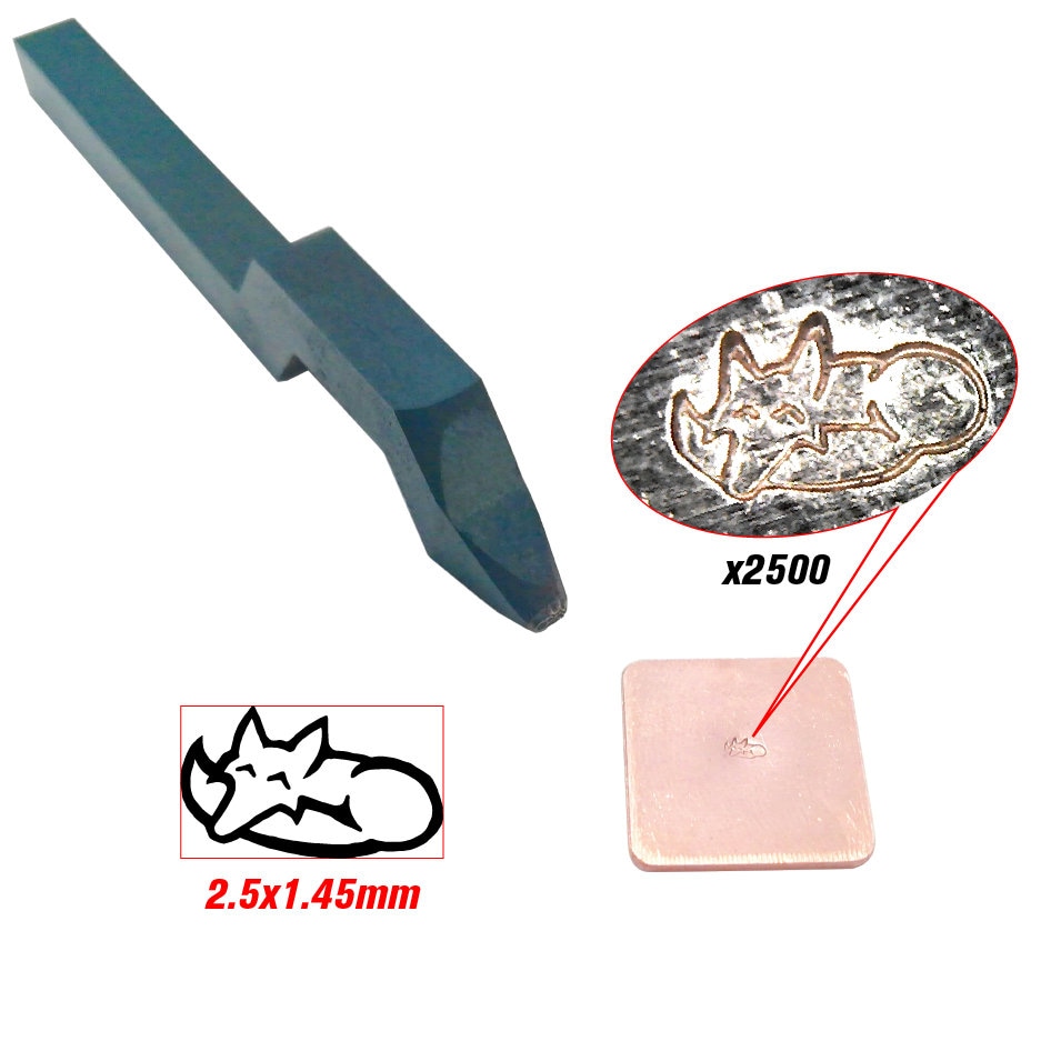 Custom Bent Ring Logo Stamp Custom Bent Jewelry Stamp Custom | Etsy