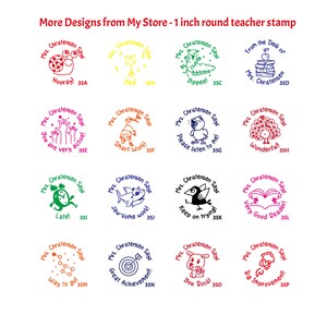 Custom Teacher Stamps Gifts, Teacher Stamp, Personalized Teacher Award ...