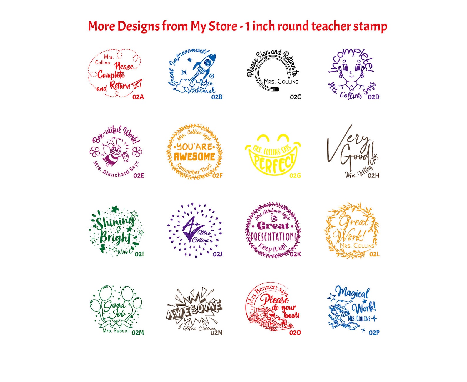 Custom Teacher Stamps Gifts Teacher Stamp Personalized - Etsy