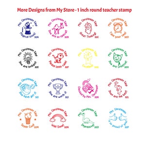Teacher Stamps, Custom Teacher Stamps Gifts, Personalized Teacher Award ...