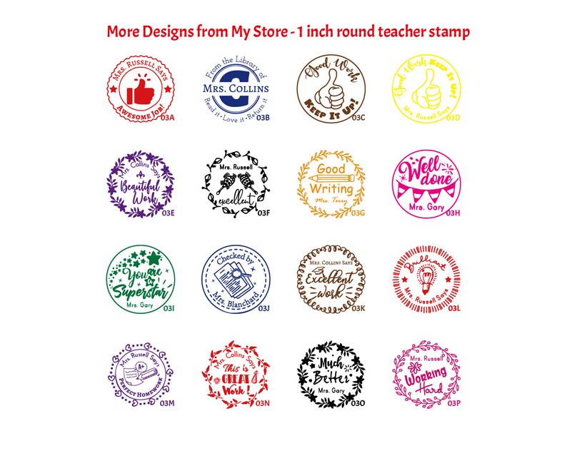Custom Teacher Stamps Gifts Teacher Stamp Personalized - Etsy