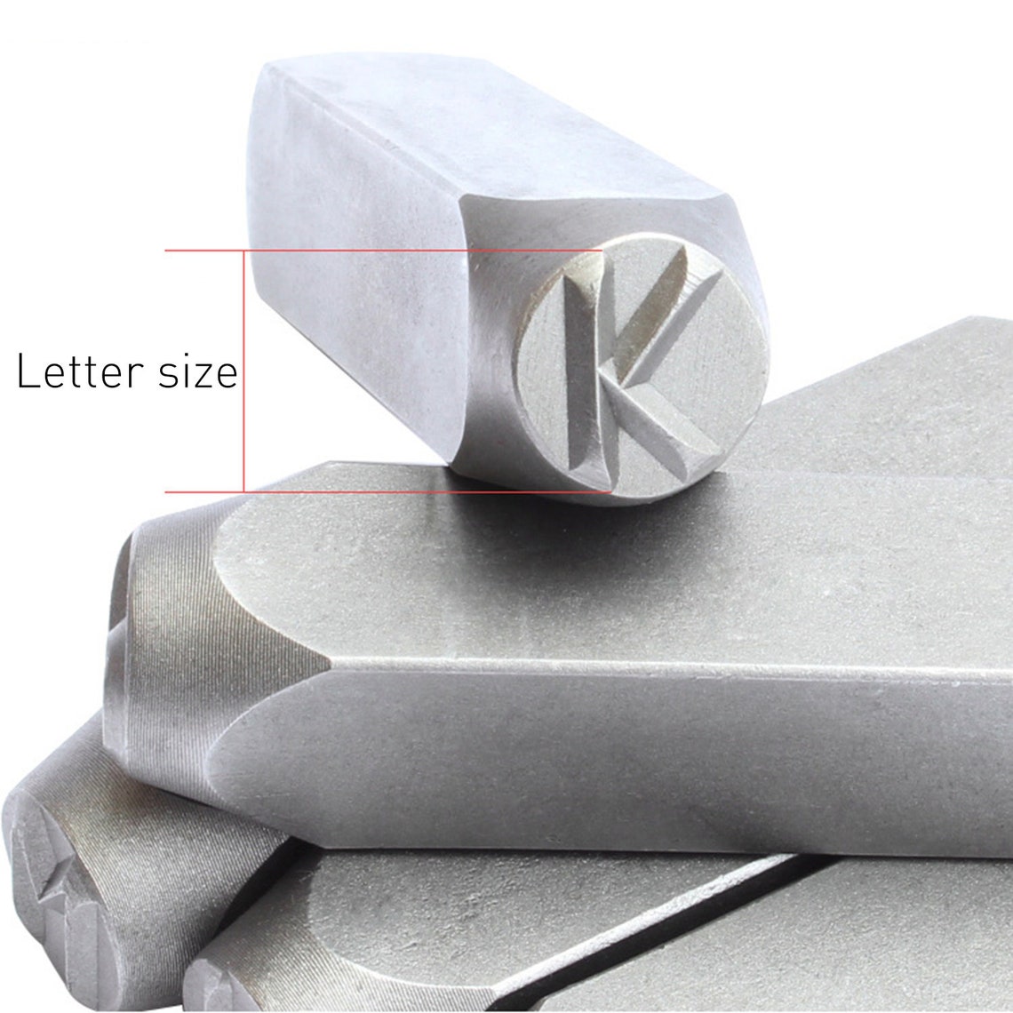 Metal Design Stamp: Jewelry Stamping Tool, Letter & Number Punch - Etsy