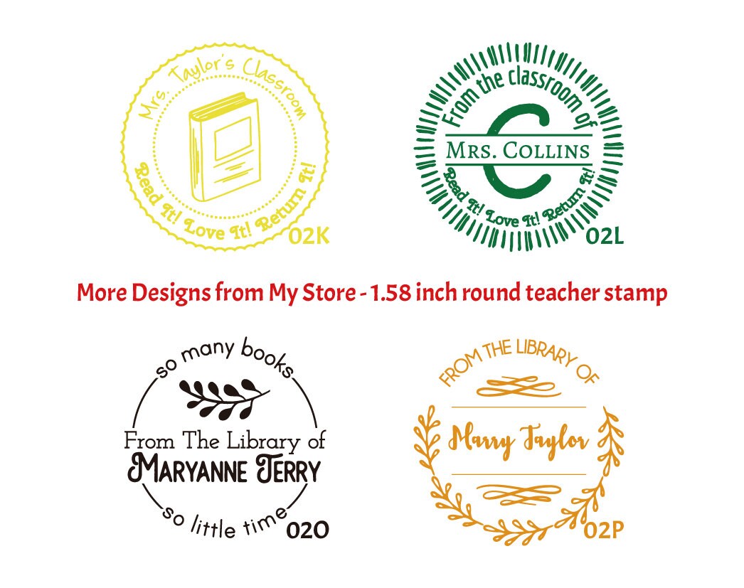Teacher Stamps Personalized Teacher Stamps Custom Teacher - Etsy Australia