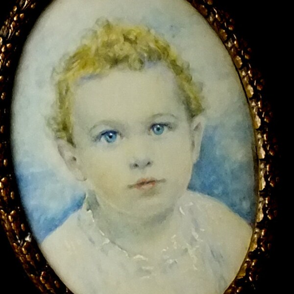 Miniature Portrait Frame - Etsy