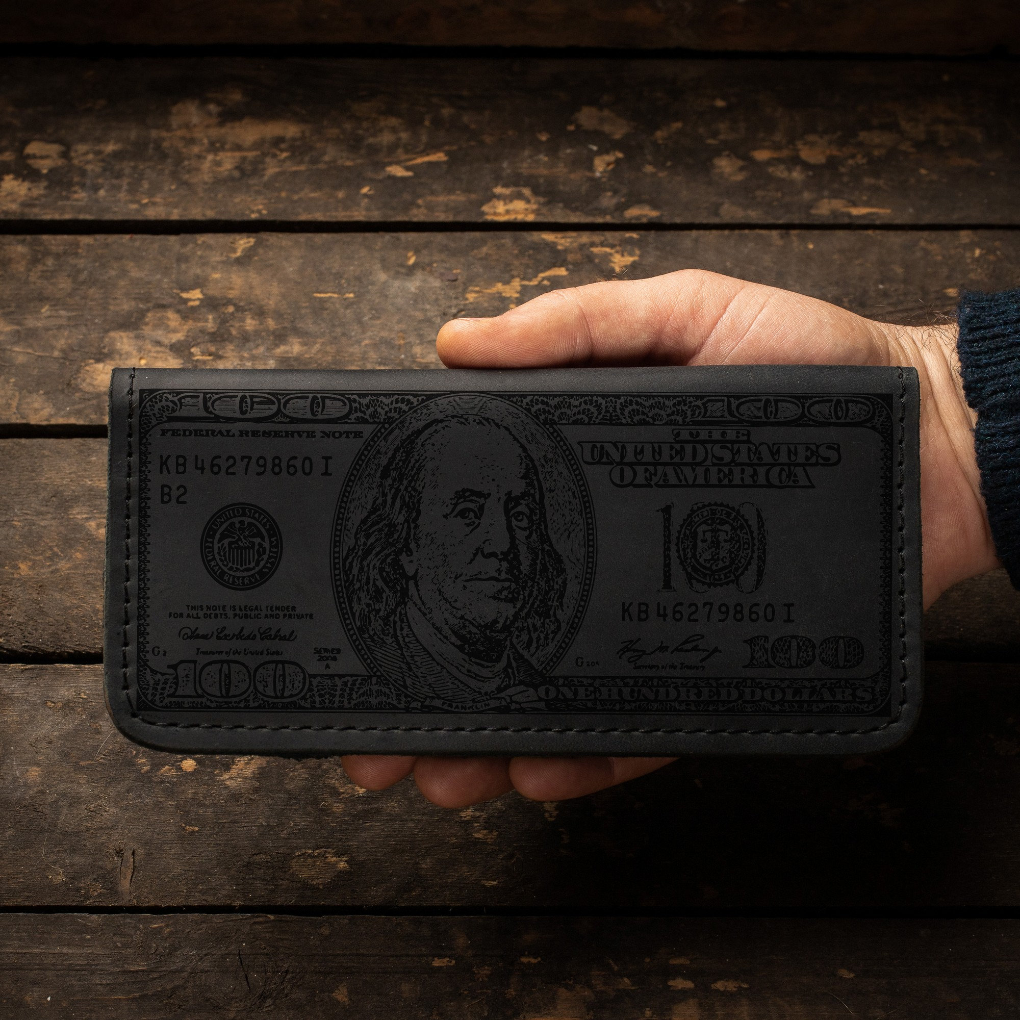 Wallet Full Of Hundred Dollar Bills