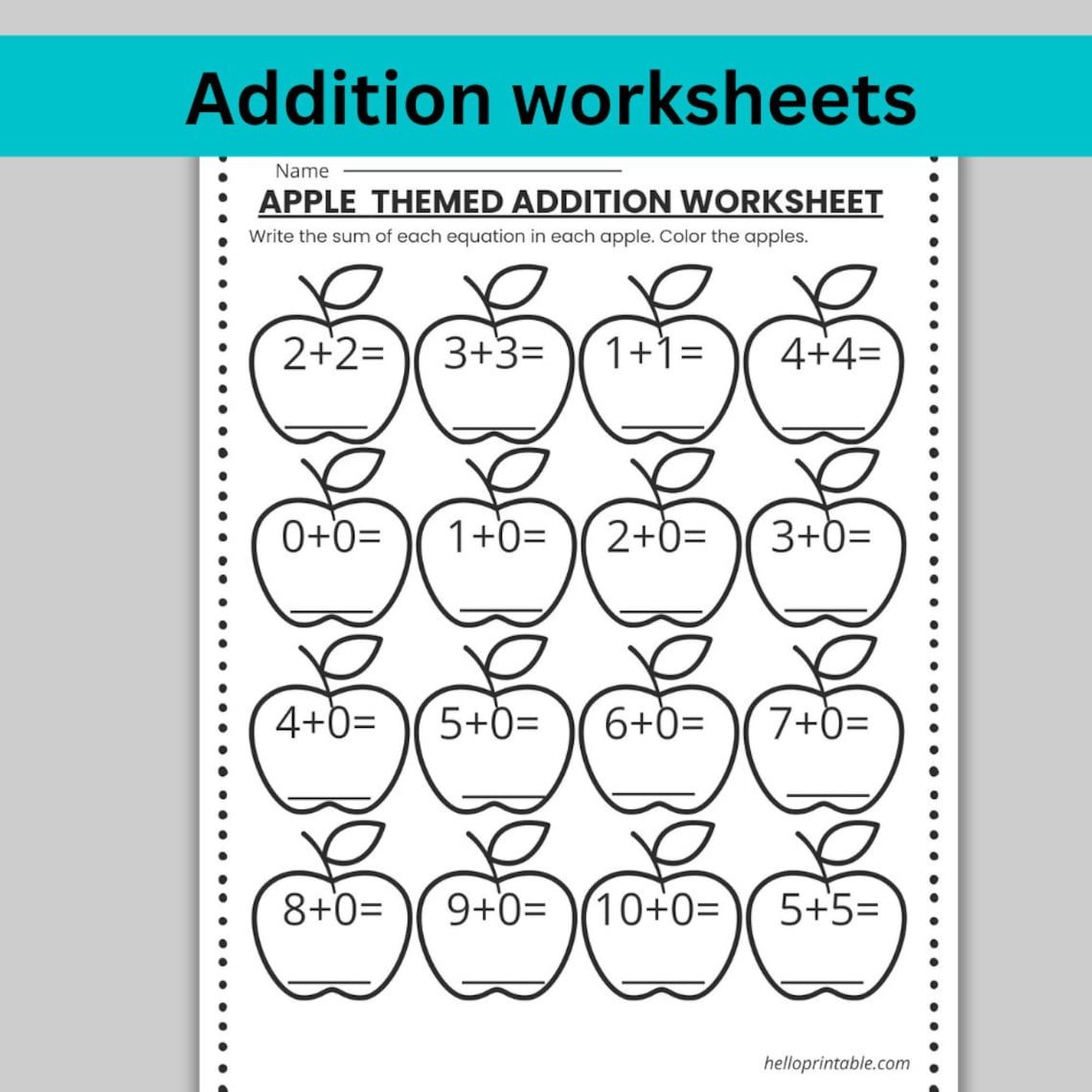 Math Addition Subtraction Missing Number, Largest Number Worksheets ...