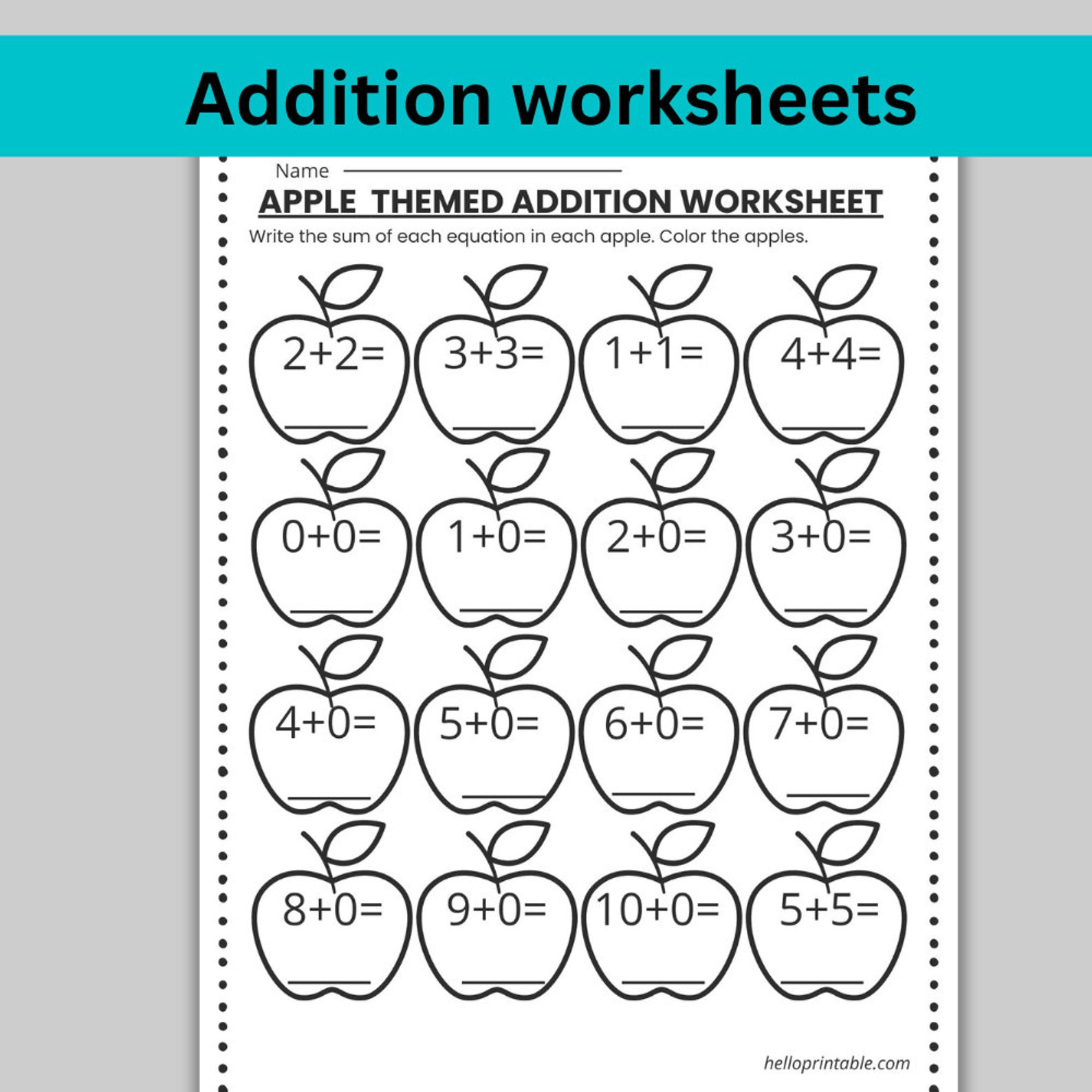 Math Addition Subtraction Missing Number, Largest Number Worksheets ...