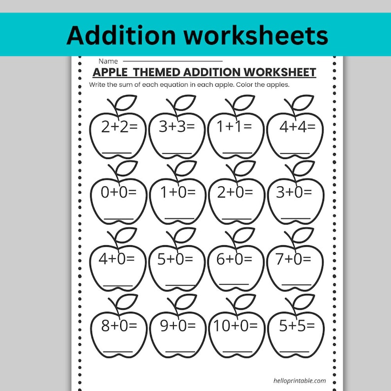 Math Addition Subtraction Missing Number, Largest Number Worksheets ...