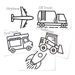 Printable Vehicles Coloring Pages for Toddlers Coloring Sheets for Kids ...