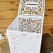 Lockable Wedding Card Box-wedding Gift-keepsake Box With Gold Lock ...