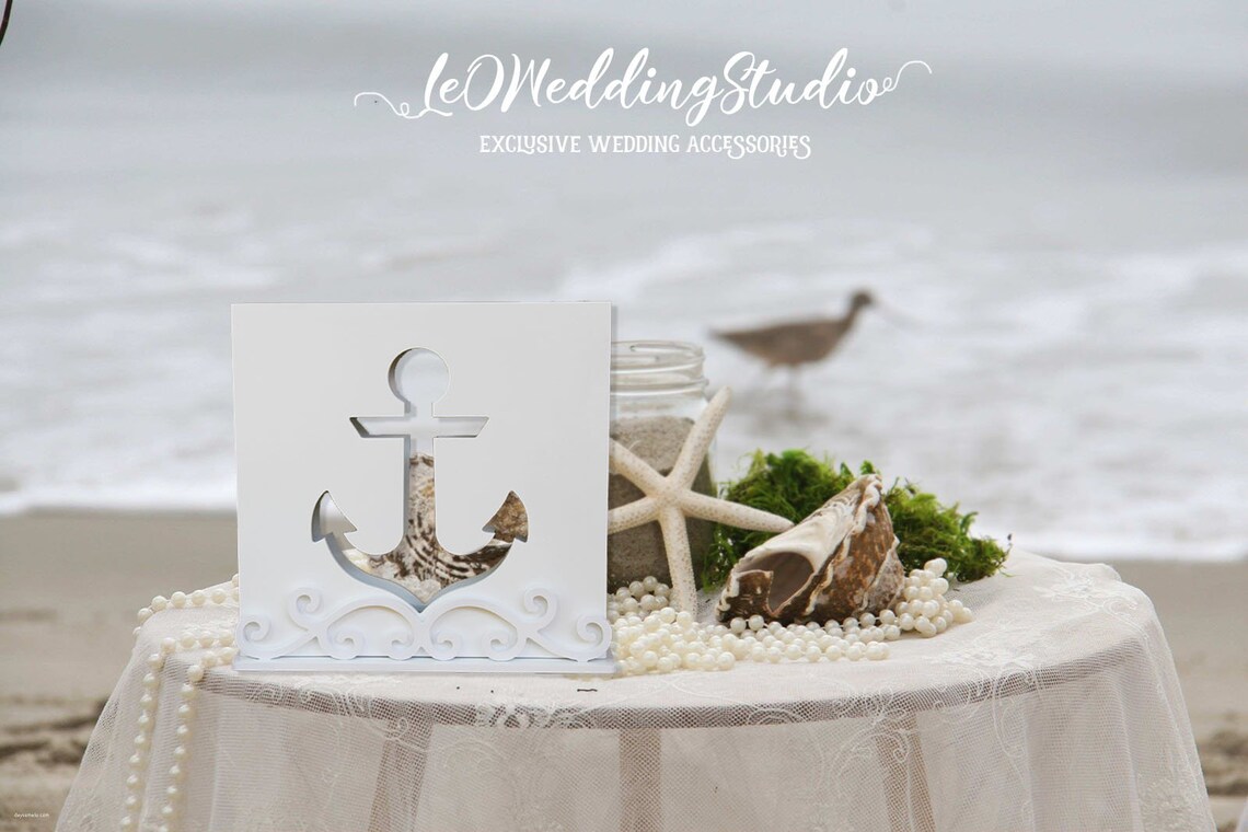 Anchor Wedding Sand Ceremony Frame-Unity shadow sand ceremony | Etsy