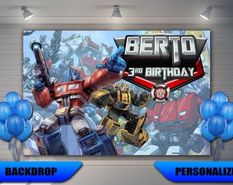 Transformers banner | Etsy