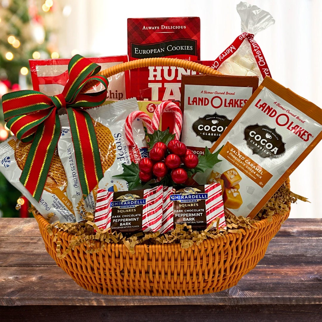 Breakfast Christmas Basket Family Christmas Gift Basket - Etsy
