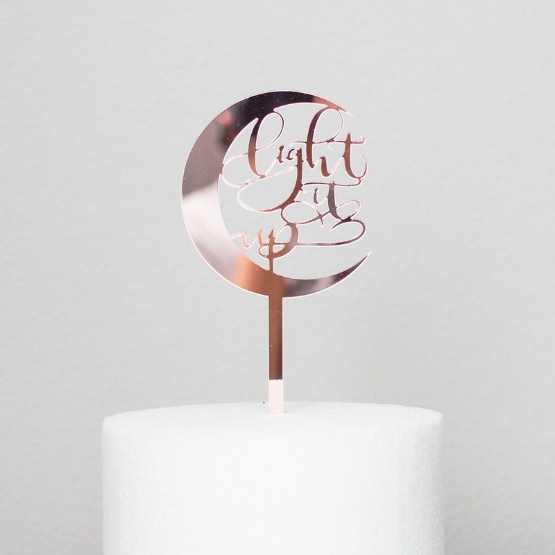 Light up Cake Topper - Etsy